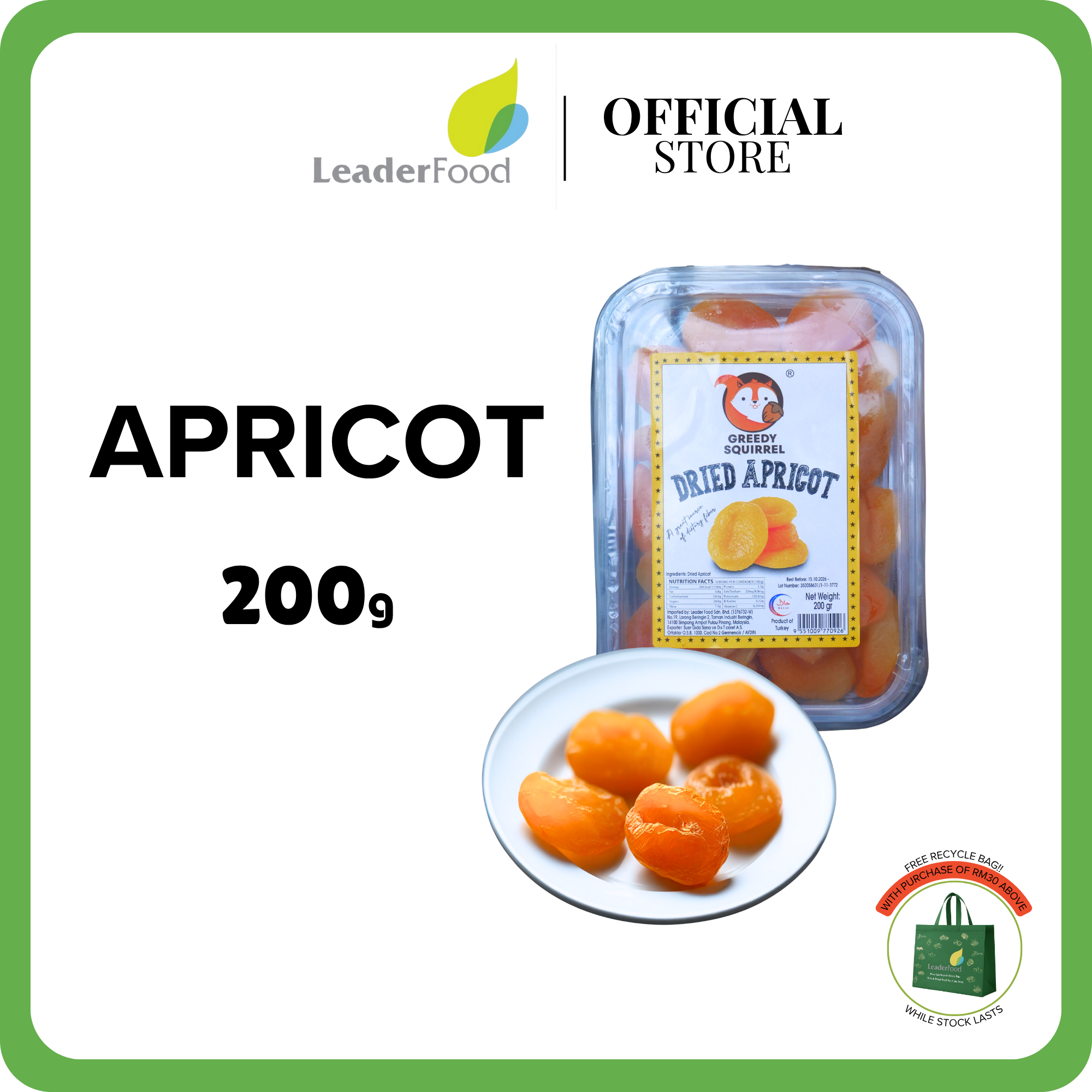 Dried Apricots Turkey
